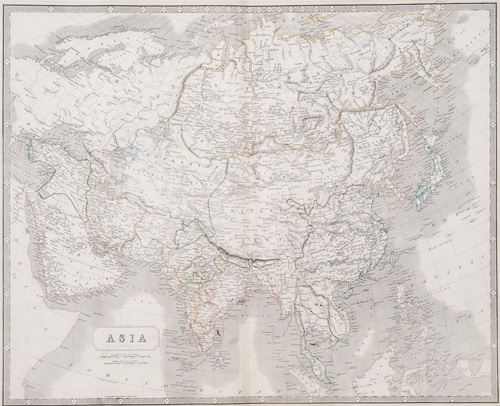 Antique Maps of Asia, Asia Minor, Tartary, China, Japan, East India ...