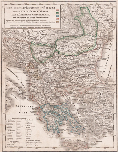 Antique Maps of Turkey and region