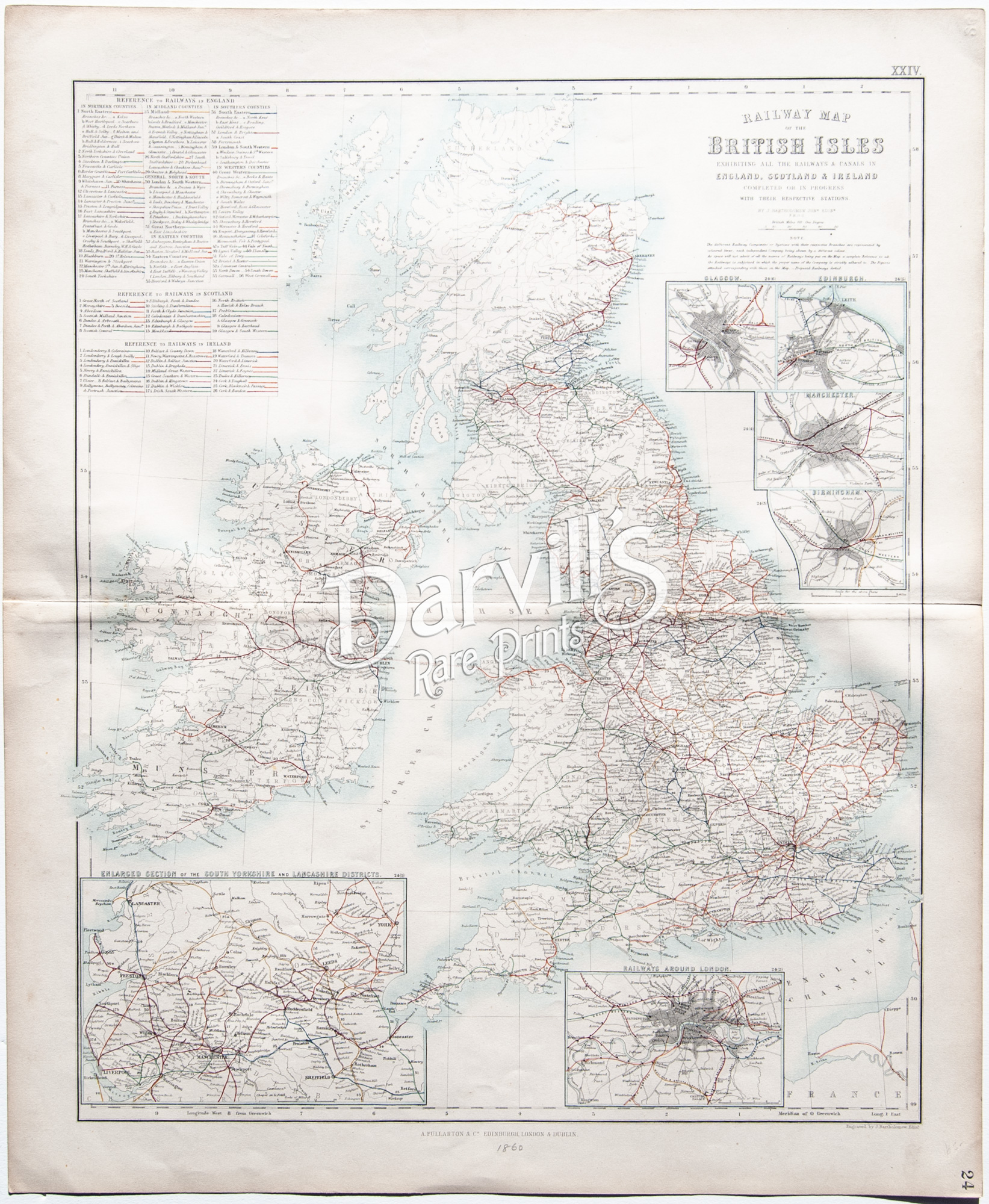 Antique Maps of England and Wales