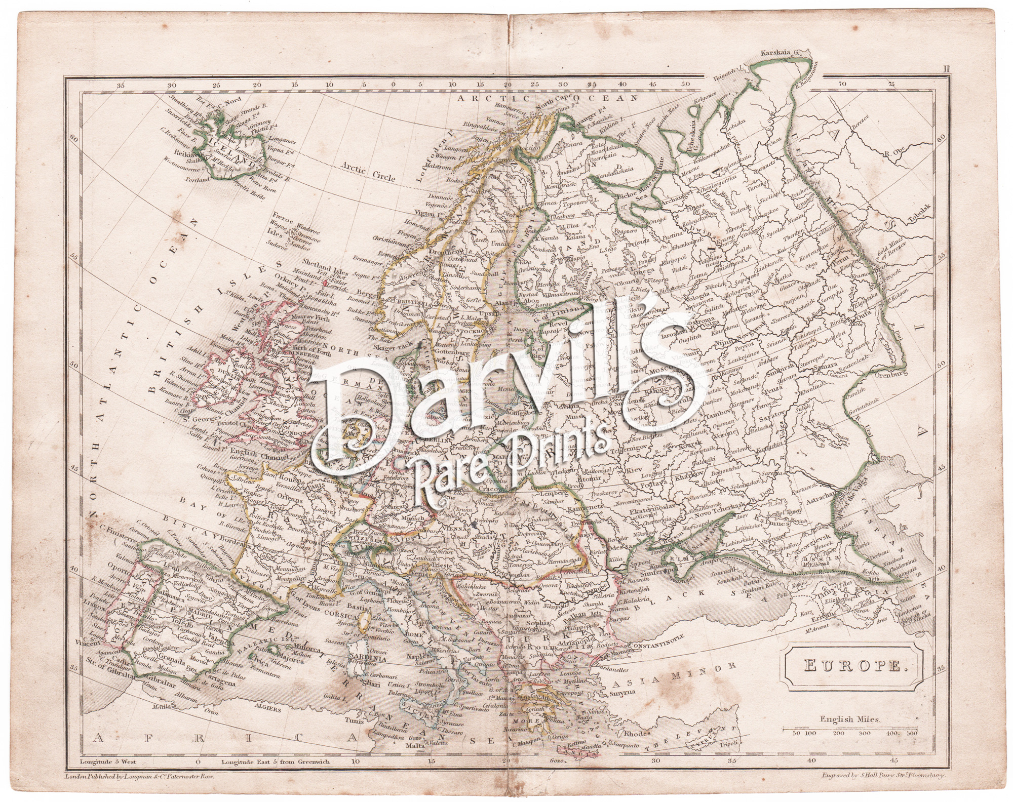 Antique Maps of Europe