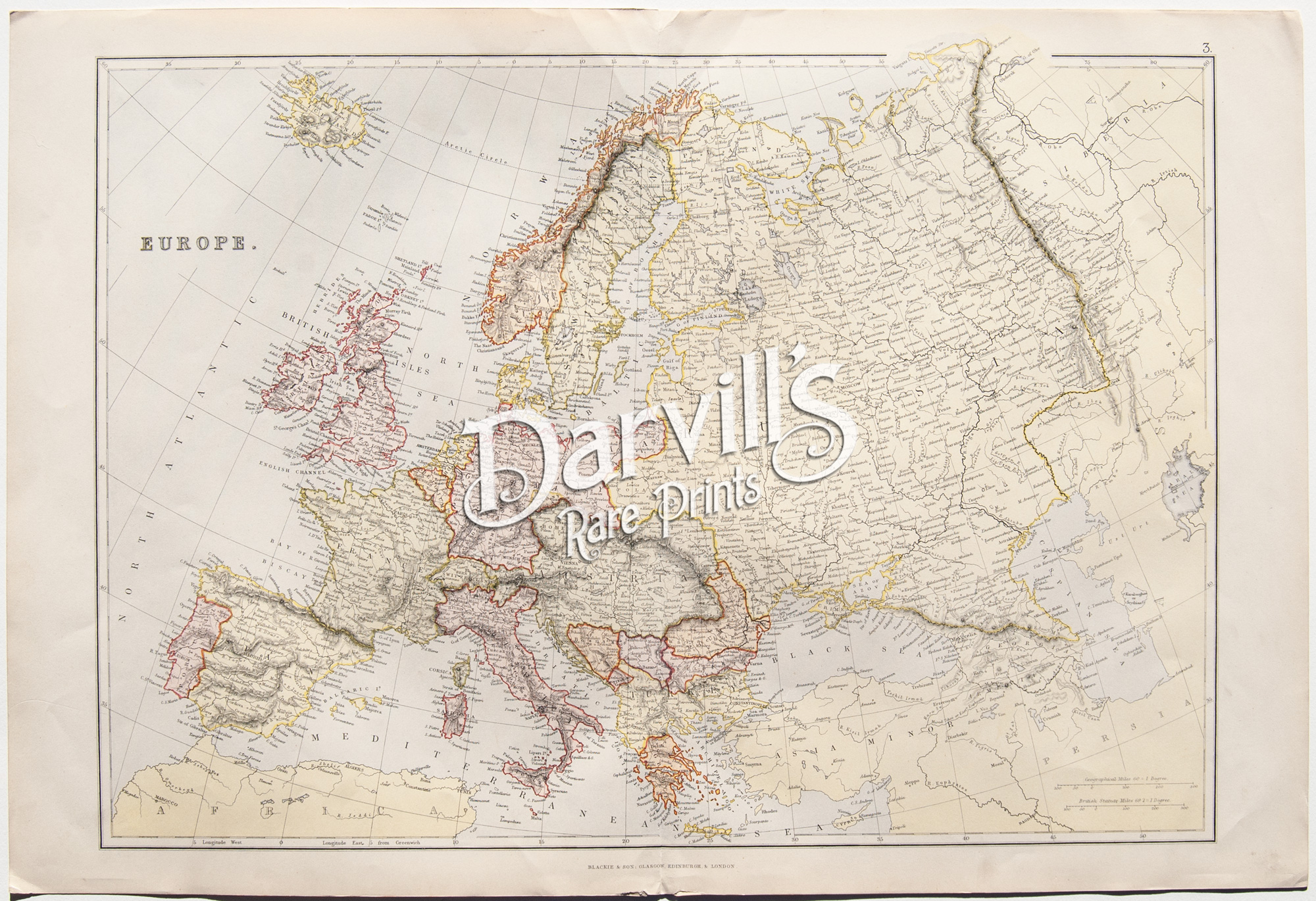 Antique Maps of Europe