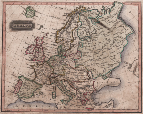 Antique Maps of Europe