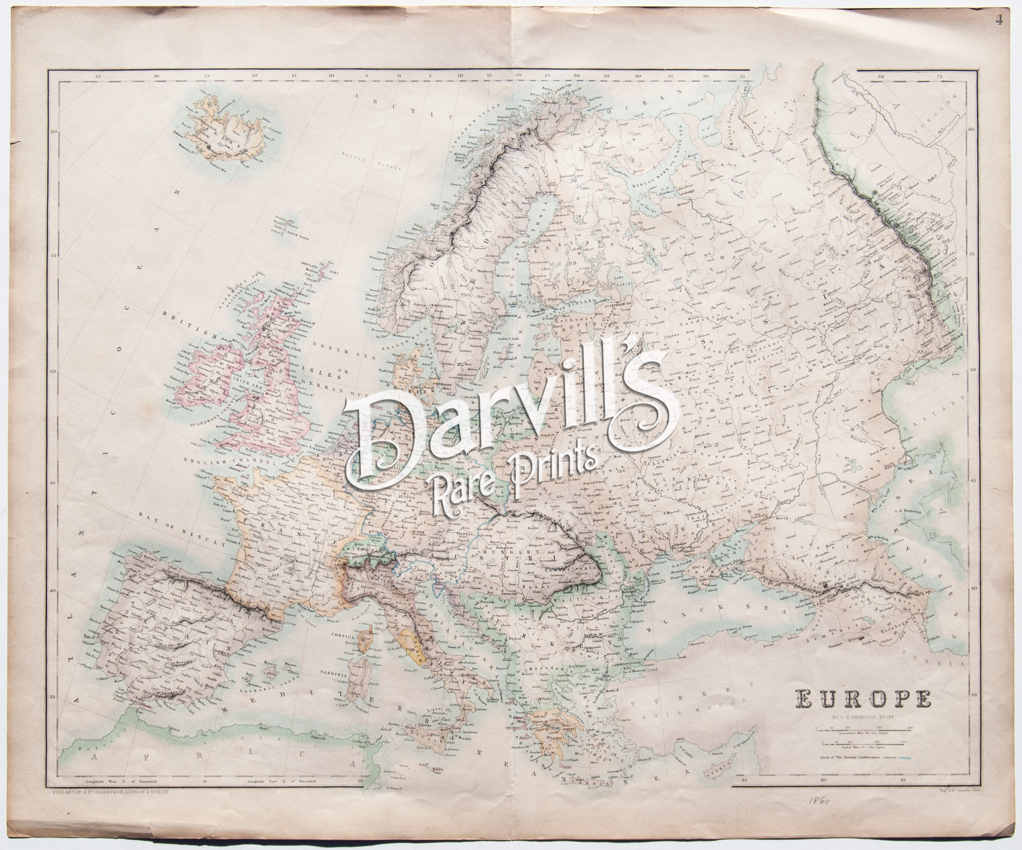 Antique Maps of Europe