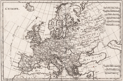 Antique Maps of Europe
