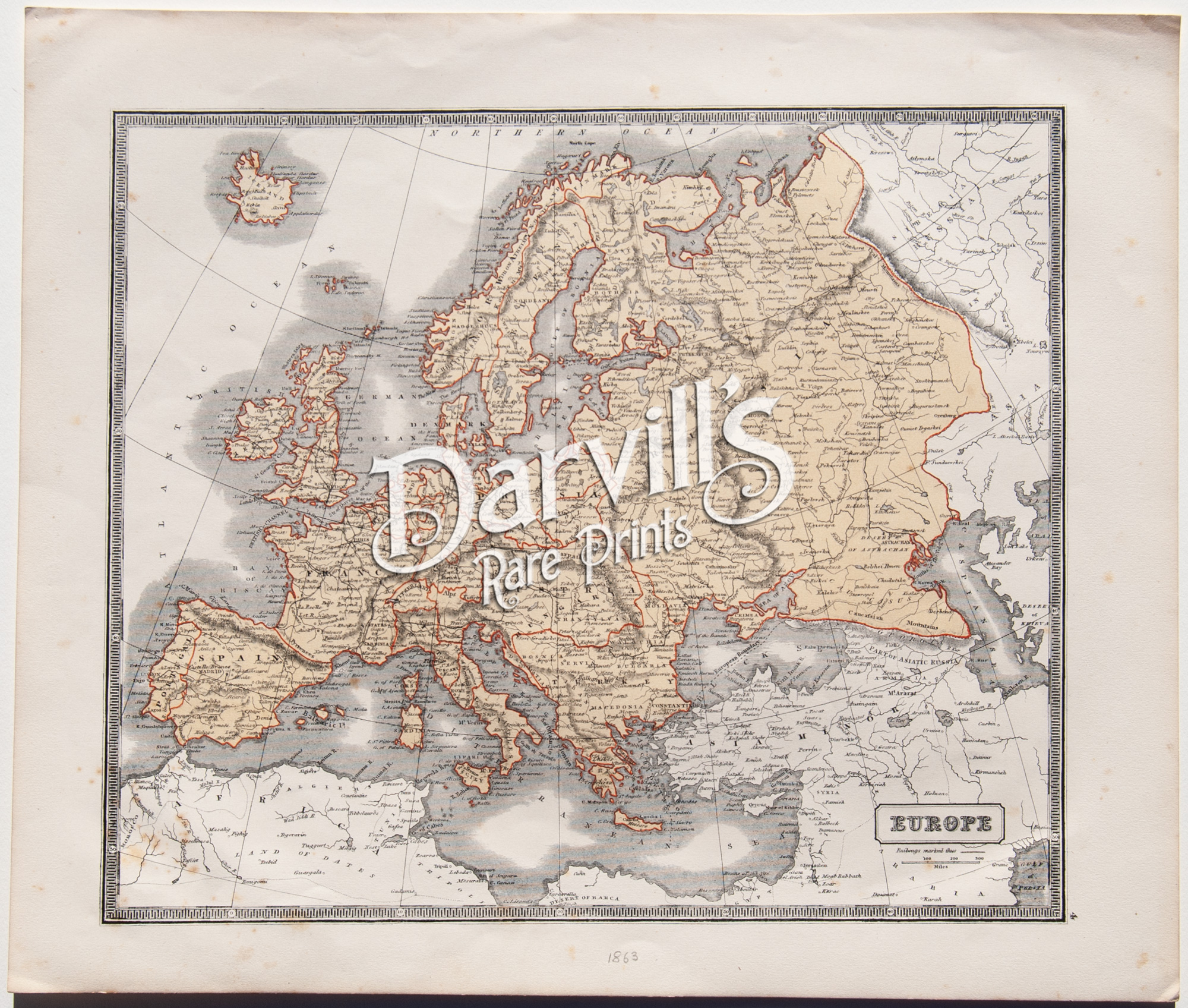 Antique Maps of Europe