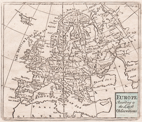 Antique Maps of Europe