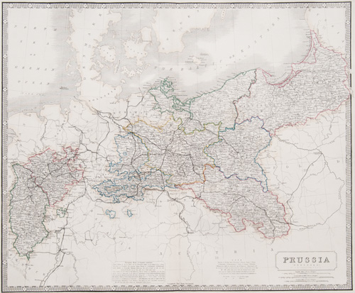 Antique Maps of Prussia Prussian Empire