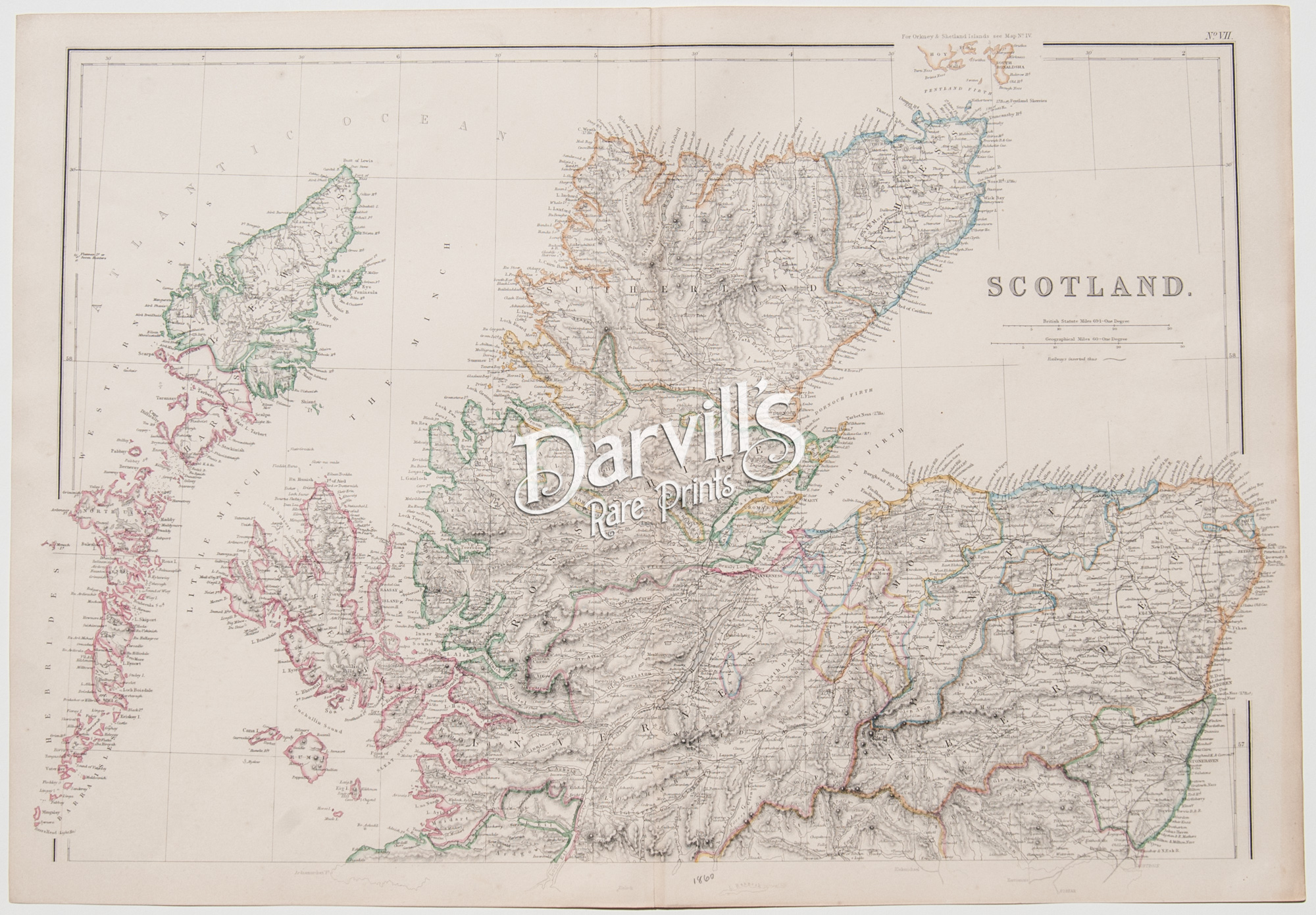 Antique Maps of Scotland