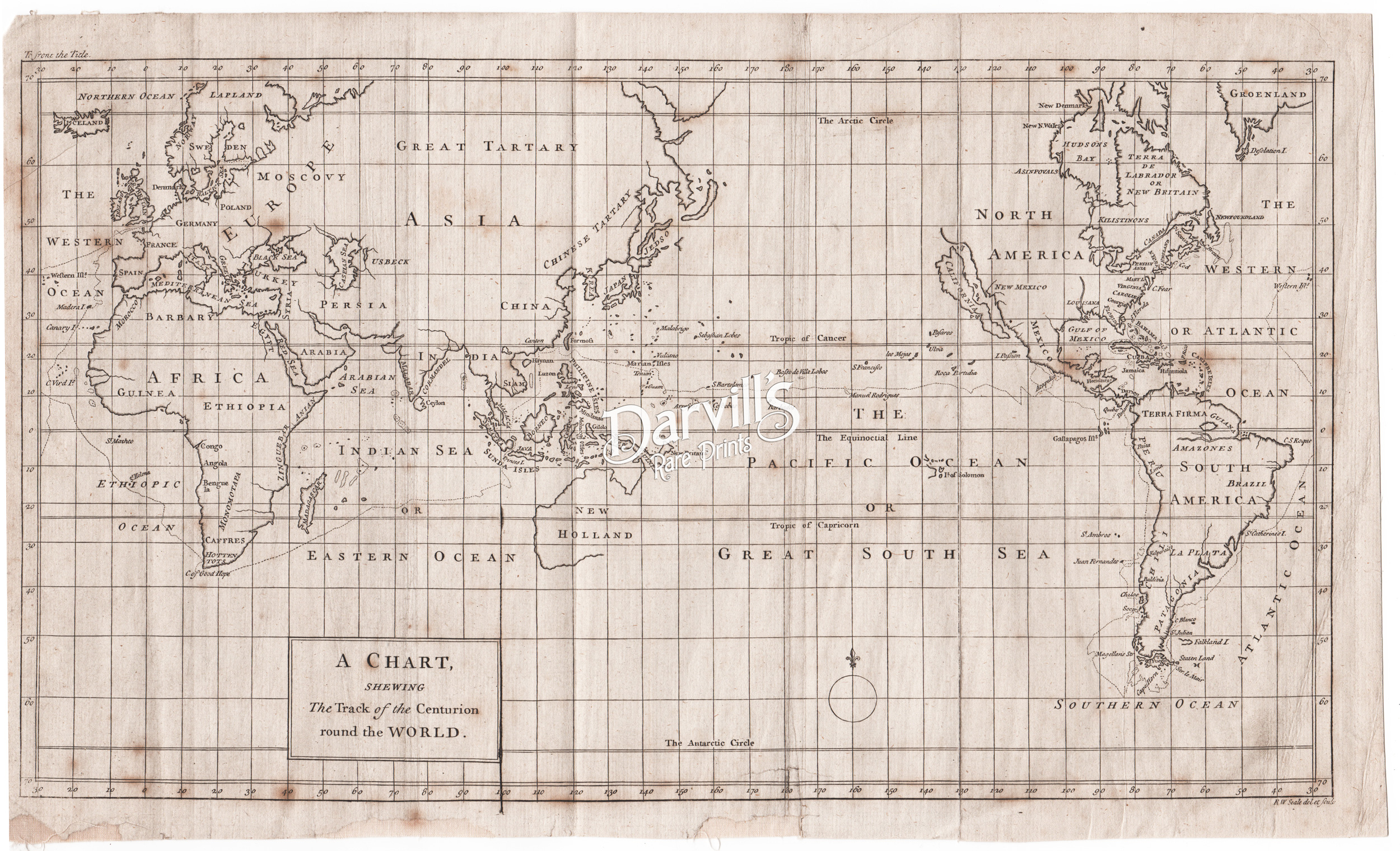 Antique Maps of the World, Continents, Hemispheres and Comparison ...