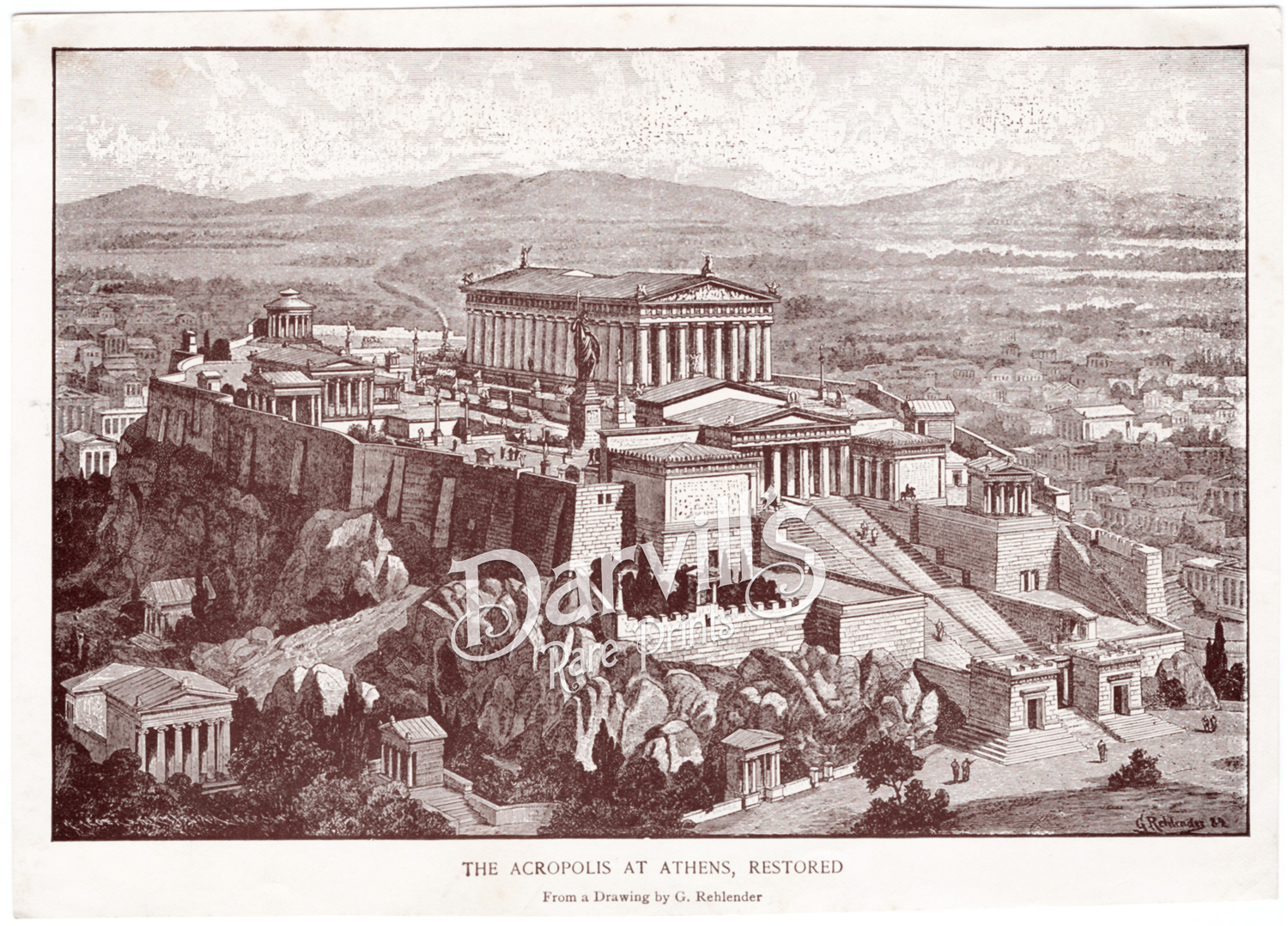 Antique prints depicting historical scenes, literature themes ...