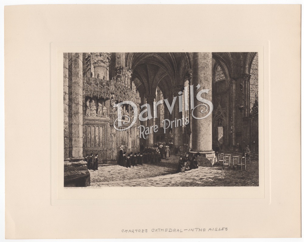 Original Axel Herman Haig photogravures from the Fine Art Society ...