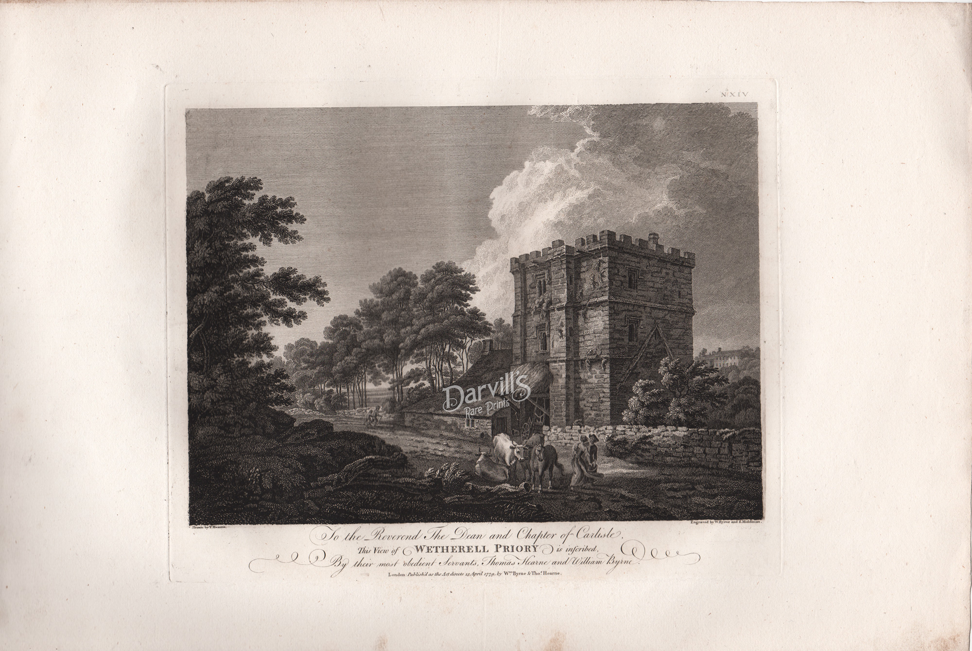 The Antiquities of Great Britain by William Byrne and Thomas Hearne ...