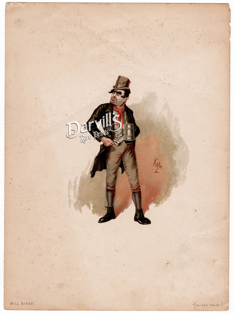 Character Sketches from Charles Dickens Pourtrayed (Portrayed) by Kyd ...