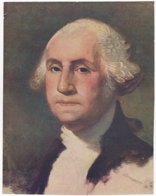 Original antique and vintage portraits of George Washington and Martha ...