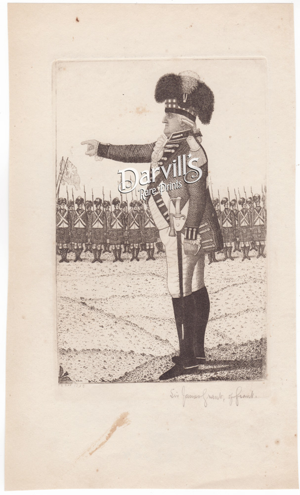 John Kay Scottish military and legal portraits original antique ...