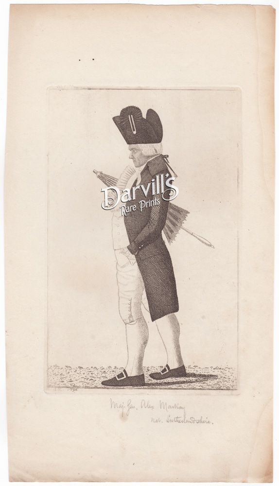 John Kay Scottish military and legal portraits original antique ...