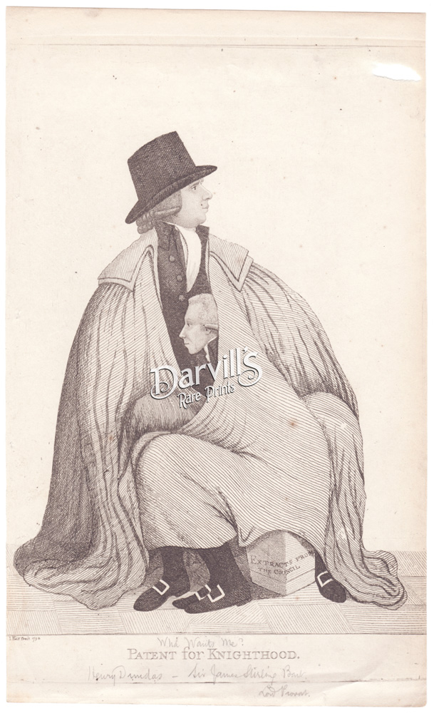 John Kay Scottish military and legal portraits original antique ...