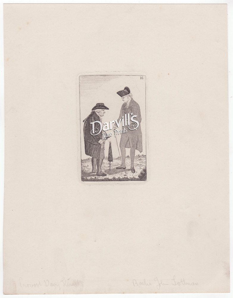 John Kay Scottish military and legal portraits original antique ...