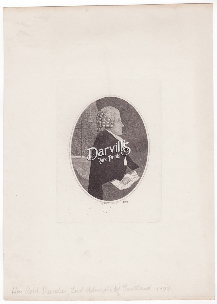 John Kay Scottish military and legal portraits original antique ...