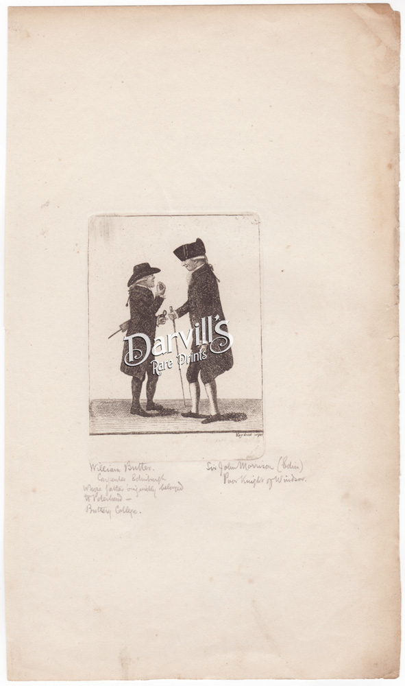 John Kay Scottish military and legal portraits original antique ...