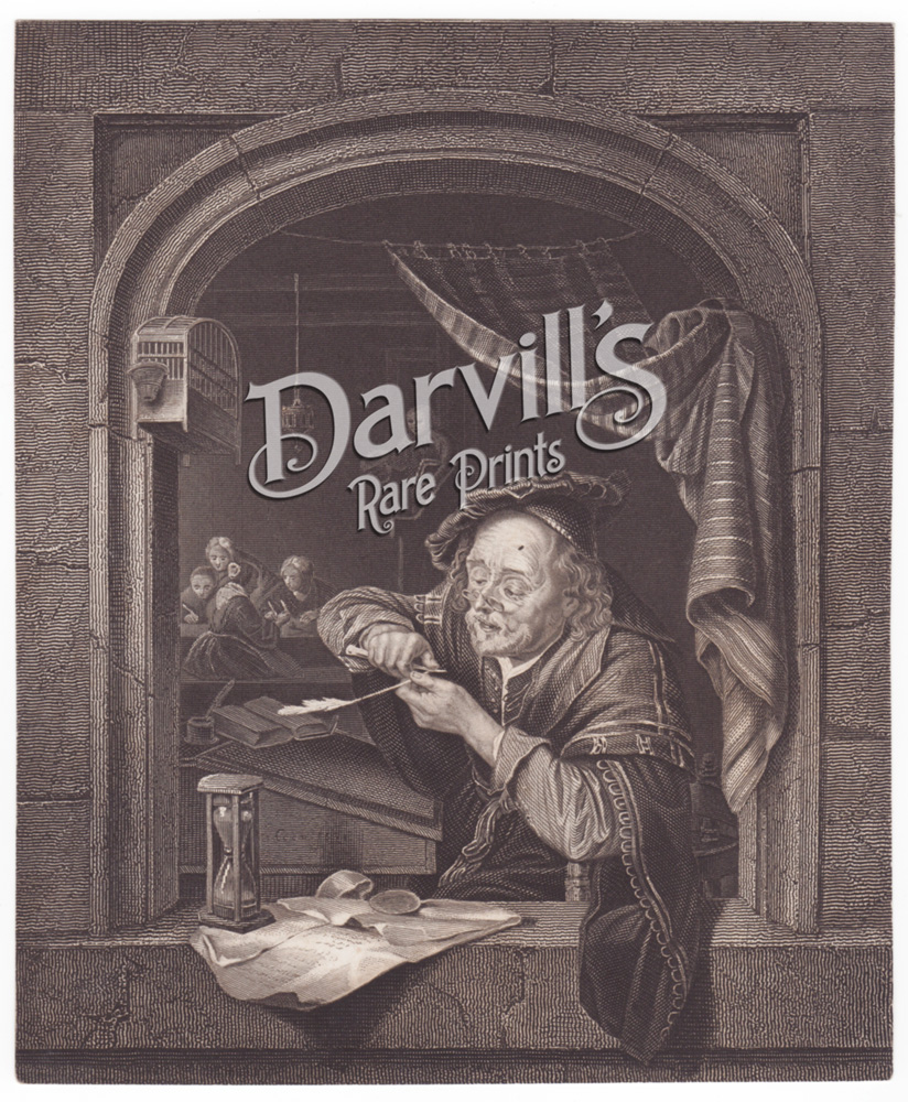 Miscellaneous 19th-century antique prints from unidentified sources