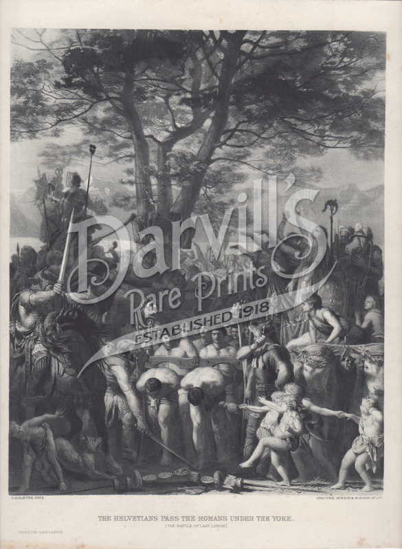 Miscellaneous 19th-century antique prints from unidentified sources