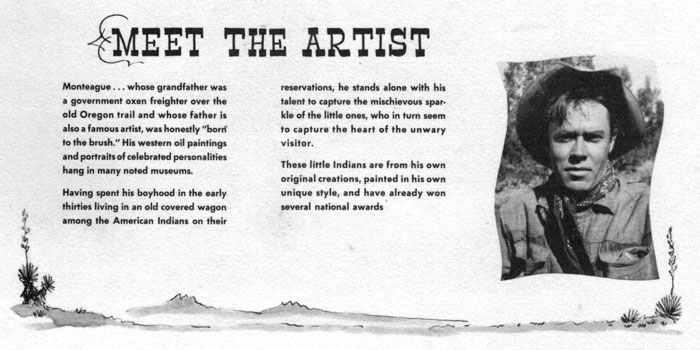 Vintage Indian Children prints (circa 1950s) by Monteague Flagg