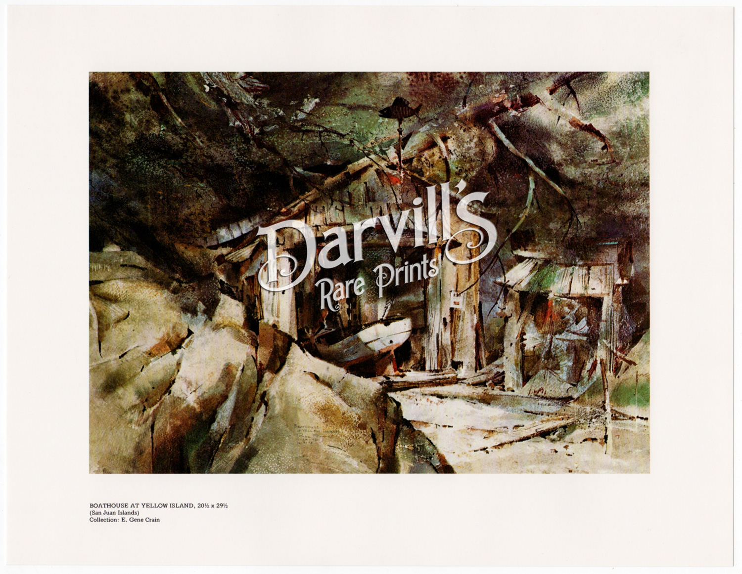 original Rex Brandt West Coast Portfolio prints (1977)