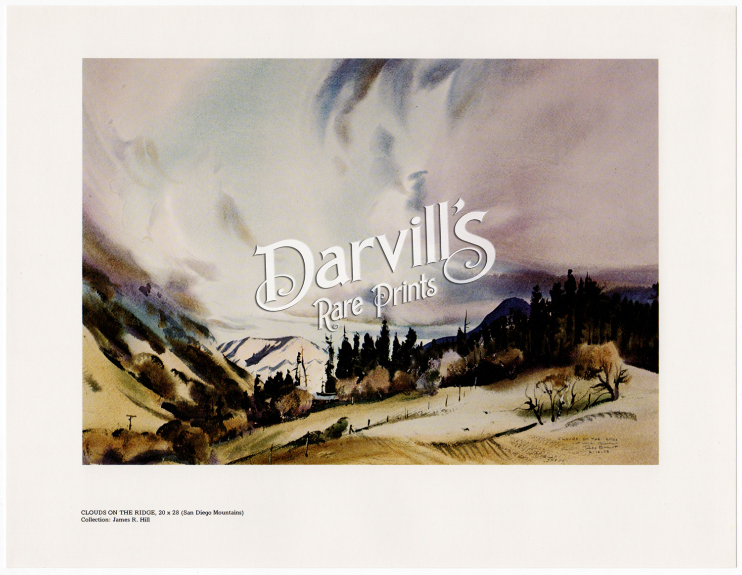 original Rex Brandt West Coast Portfolio prints (1977)