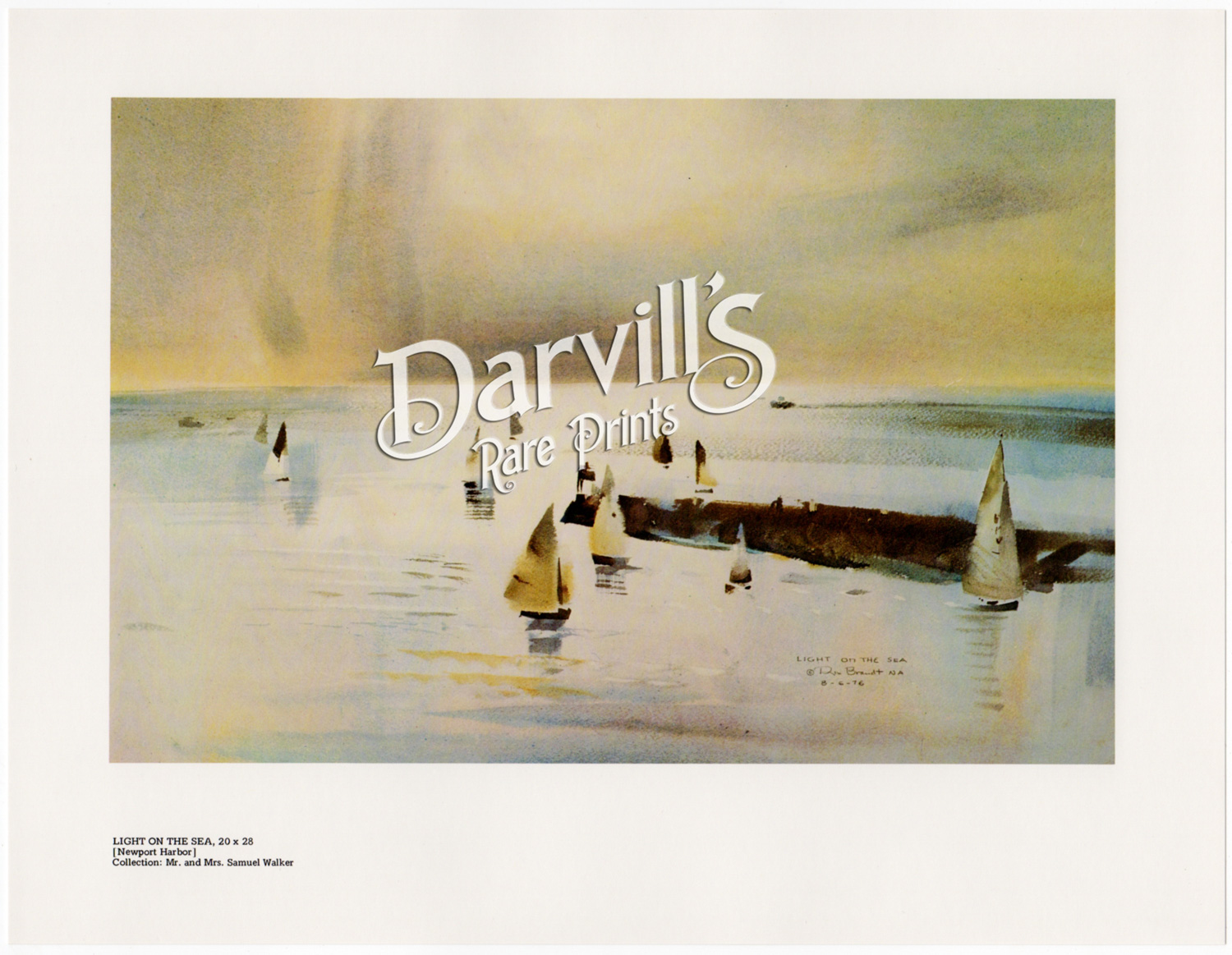 original Rex Brandt West Coast Portfolio prints (1977)