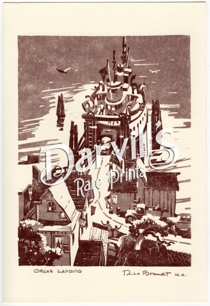 original Rex Brandt West Coast Portfolio prints (1977)