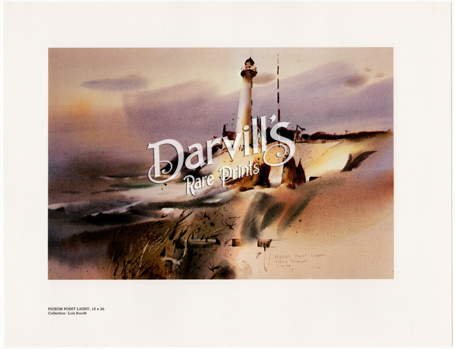 original Rex Brandt West Coast Portfolio prints (1977)