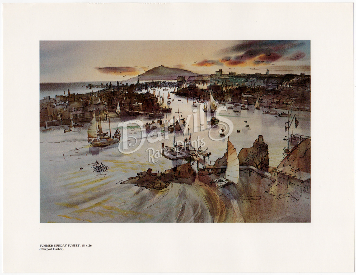 original Rex Brandt West Coast Portfolio prints (1977)