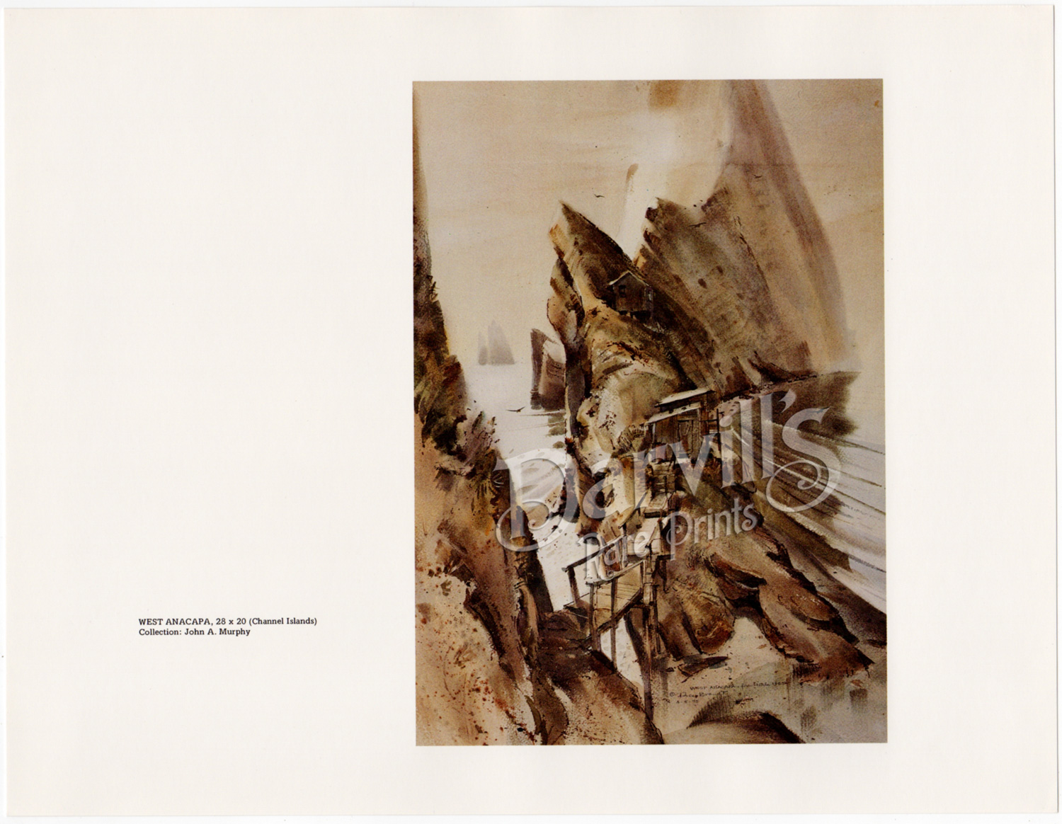 original Rex Brandt West Coast Portfolio prints (1977)