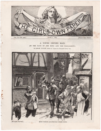 Original engravings from "The Girl's Own Paper" a Victorian magazine ...