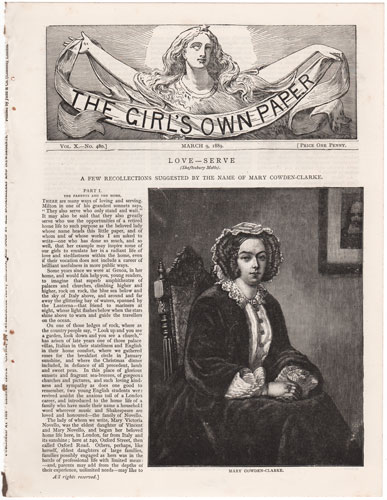 Original engravings from "The Girl's Own Paper" a Victorian magazine ...