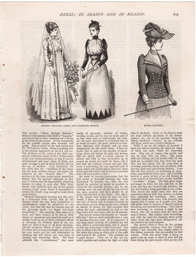 Original engravings from "The Girl's Own Paper" a Victorian magazine ...