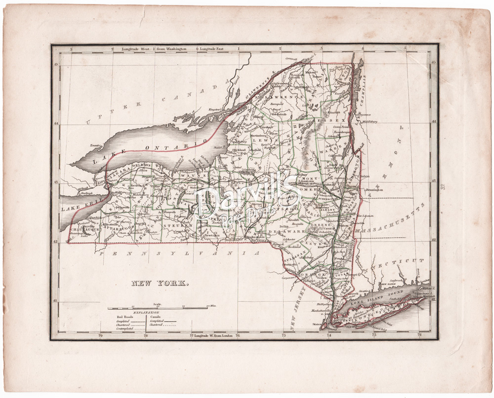 U.S. State and City maps from circa 1890