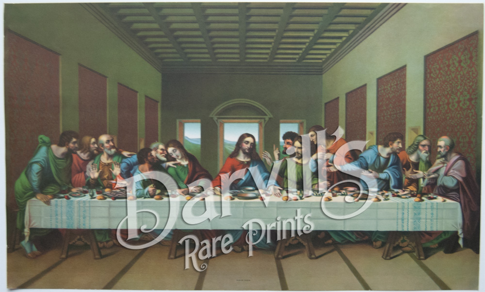 Vintage Calendar Prints / Poster art of Religion, Christianity, etc ...