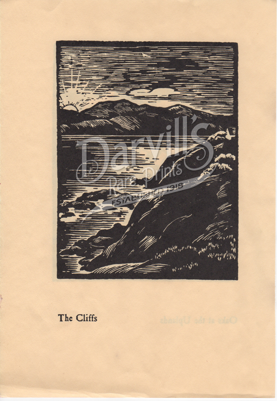 Original woodcut prints of Victoria, British Columbia, Canada by Viola ...