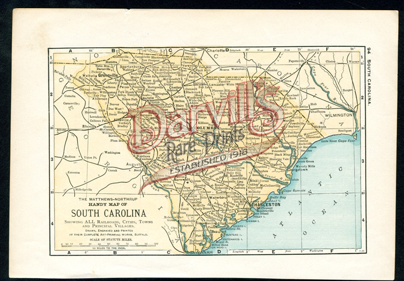 U.S. State and City maps from circa 1890