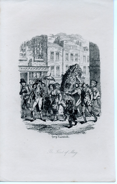 George Cruikshank prints from Charles Dickens' Sketches by Boz (1836)