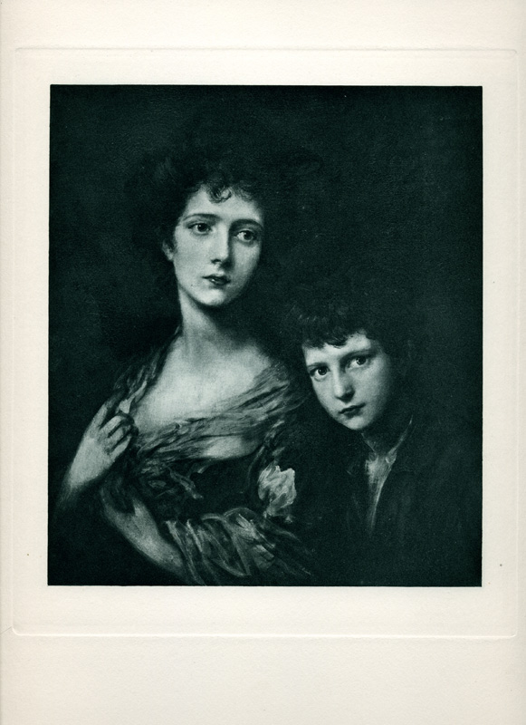 Gainsborough and His Place in English Art, 1899 original photogravures ...