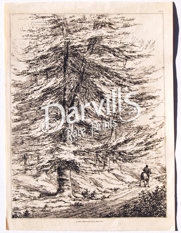 Sketching Landscape Scenery From Nature; soft ground etchings by John ...