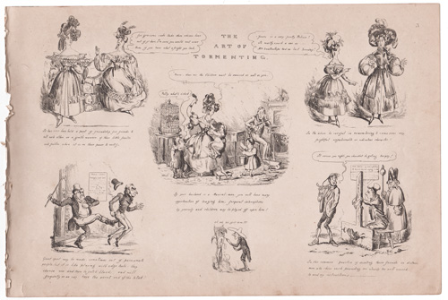 Original Henry Heath etchings from The Caricaturist's Scrap Book circa ...