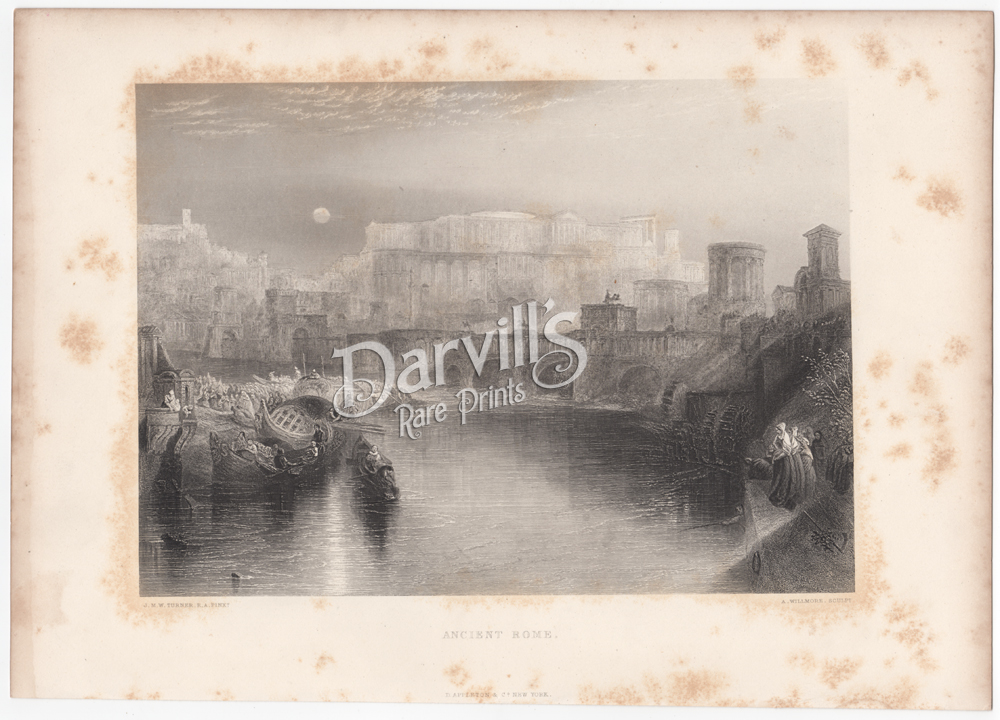 Original JMW Turner engravings from The Art Journal (1875-1881)