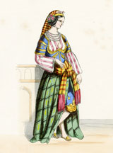 "Lacy's Dramatic Costumes" by T. H. Lacy (1865) hand colored engravings ...