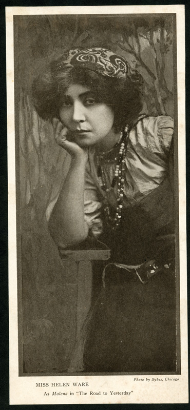 Opera star photos from The Burr McIntosh Monthly, 1903-1910