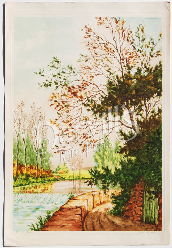 Original etchings from the Paris Etching Society and Sidney Z. Lucas ...