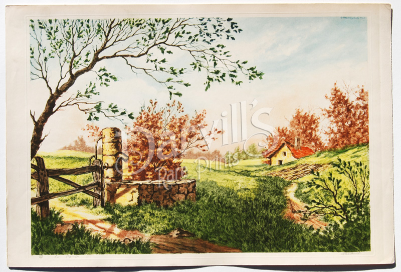 Original etchings from the Paris Etching Society and Sidney Z. Lucas ...